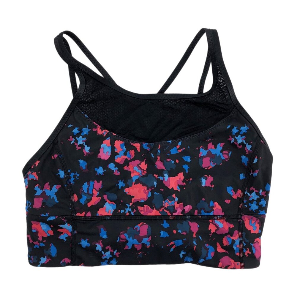 Lululemon Athletica Black/Pink Pattern Comfort Sports… - Gem